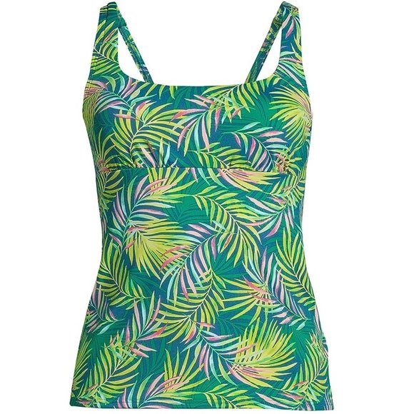 Lands' End | Swim | Nwt Lands End Women Square Neck Underwire ...